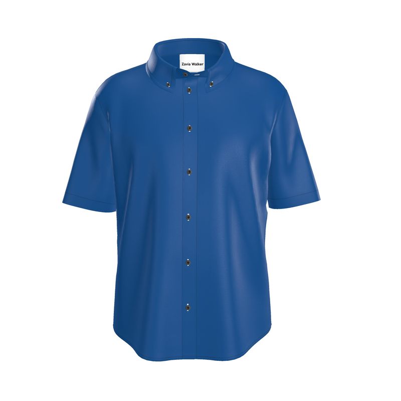 Navy Island Silk Shirt – Zavia Walker